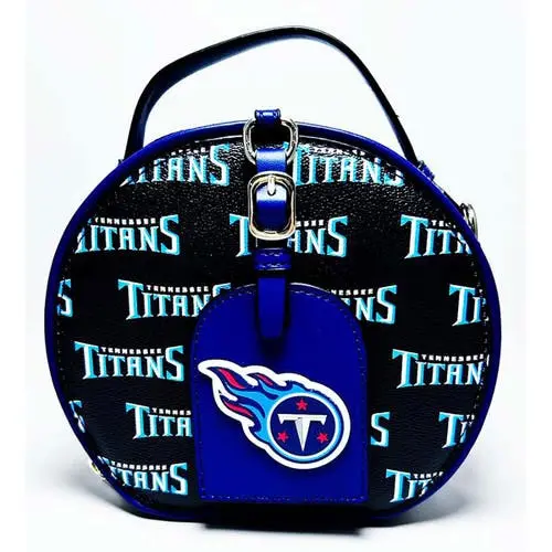 CUCE Tennessee Titans Repeat Logo Round Bag