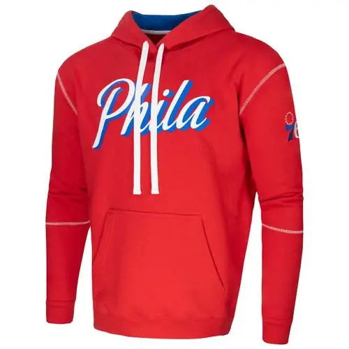 STADIUM ESSENTIALS Philadelphia 76ers Monument Pullover Hoodie
