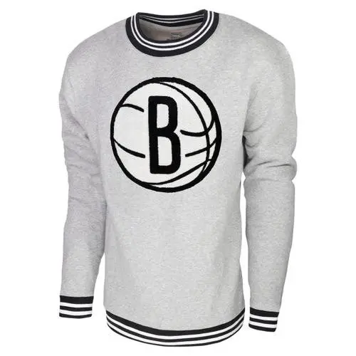 STADIUM ESSENTIALS Brooklyn Nets Club Level Pullover Sweatshirt