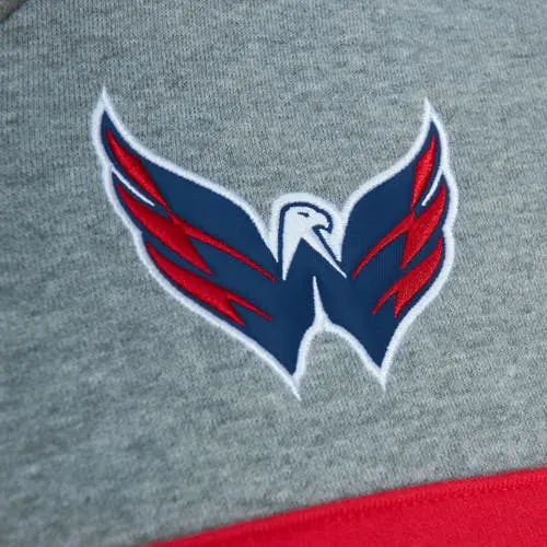 Mitchell & Ness Gray Washington Capitals Head Coach Pullover Hoodie