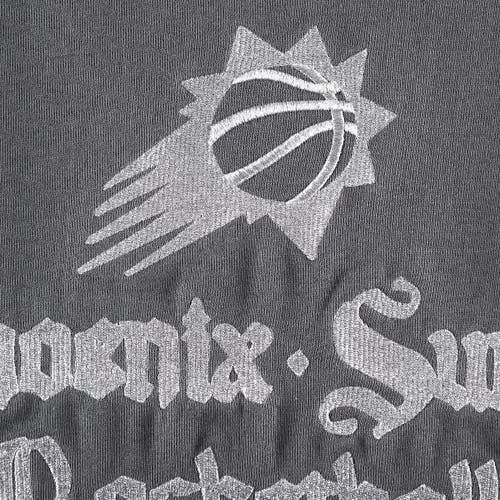 THE WILD COLLECTIVE Phoenix Suns Embroidered Short Sleeve Pullover
