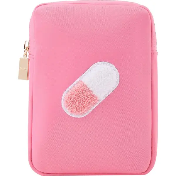 BLOC BAGS Mini Pill Cosmetics Bag - Bubblegum Pink