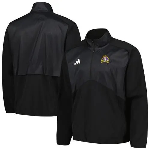 Adidas Ecu Pirates Sideline Aeroready Raglan Quarter-zip Jacket