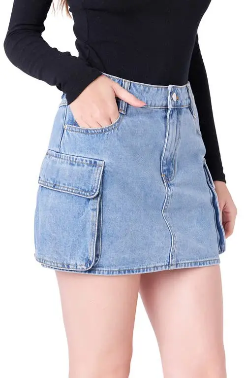 English Factory Cargo Mini Skirt