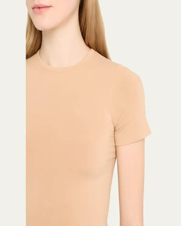 SKIMS Soft Smoothing Short-sleeve T-shirt - Eclipse
