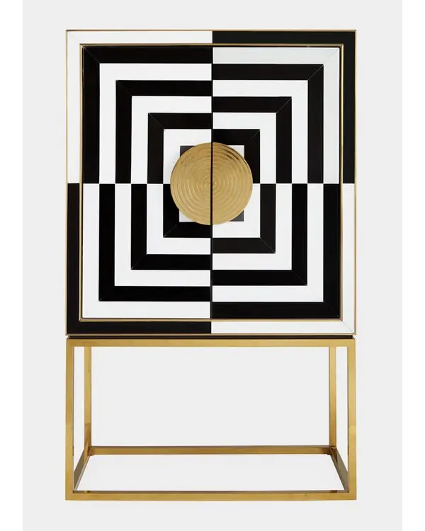Jonathan Adler Pop Art Bar Cabinet