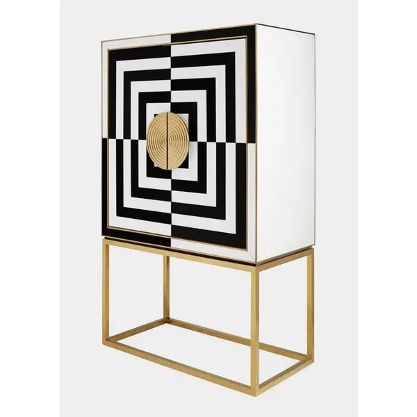 Jonathan Adler Pop Art Bar Cabinet