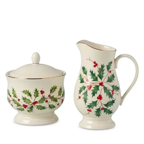 LENOX Holiday Sugar & Creamer Set