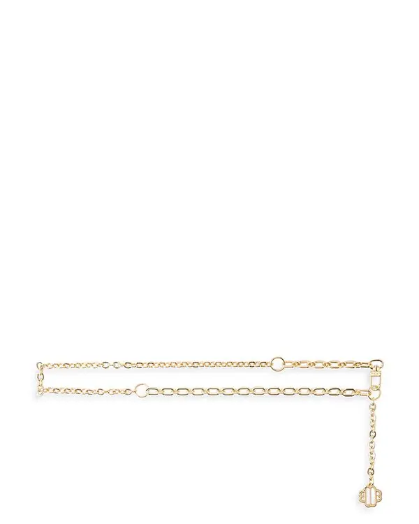 Maje Clover Chain Belt - Gold