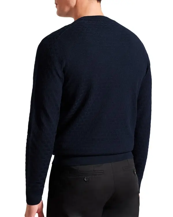 Ted Baker London Loung Crewneck Sweater - Navy