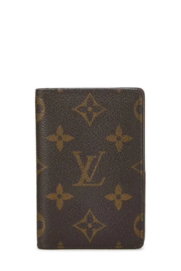 LOUIS VUITTON Monogram Canvas Organizer De Poche - Brown