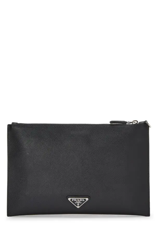 Prada Saffiano Leather Clutch