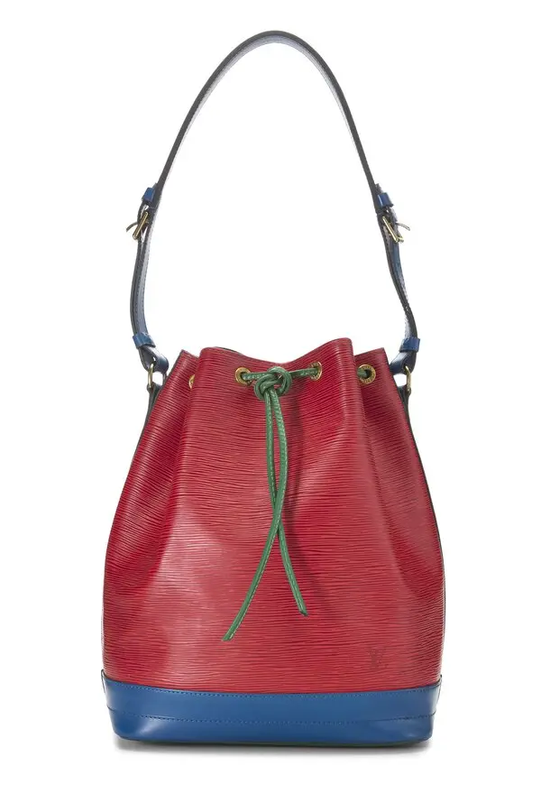 LOUIS VUITTON Tricolor Epi Noé Bucket Bag