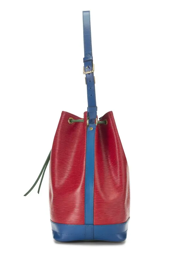 LOUIS VUITTON Tricolor Epi Noé Bucket Bag