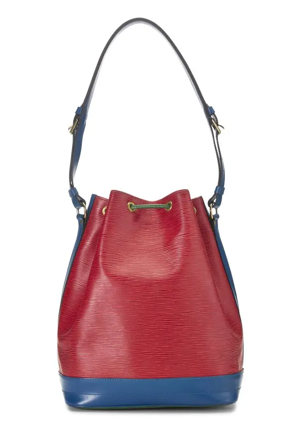 LOUIS VUITTON Tricolor Epi Noé Bucket Bag