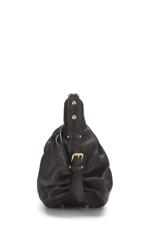 LOUIS VUITTON Monogram Mahina Leather Xs Bag - Brown