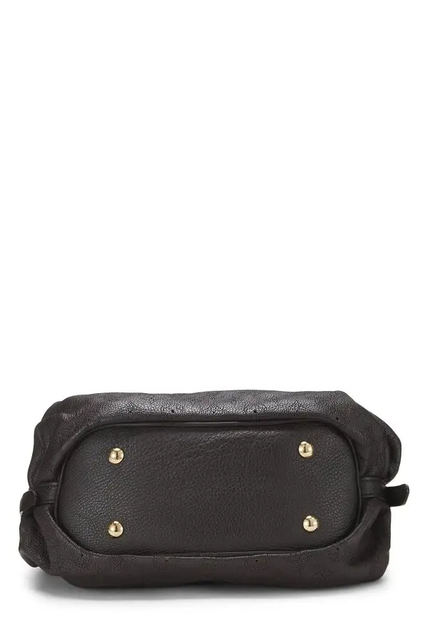 LOUIS VUITTON Monogram Mahina Leather Xs Bag - Brown