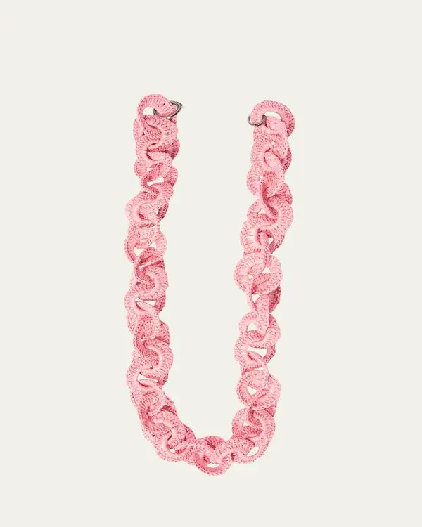 Maria La Rosa Circle Shoulder Strap - Pink