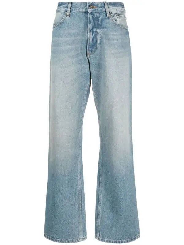 Gauchère Low-rise Wide-leg Jeans