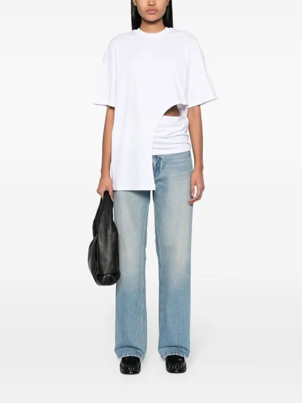 Gauchère Low-rise Wide-leg Jeans