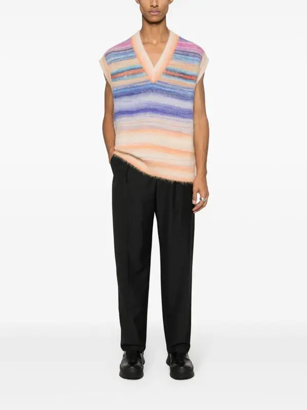 Missoni V-neck Striped Vest