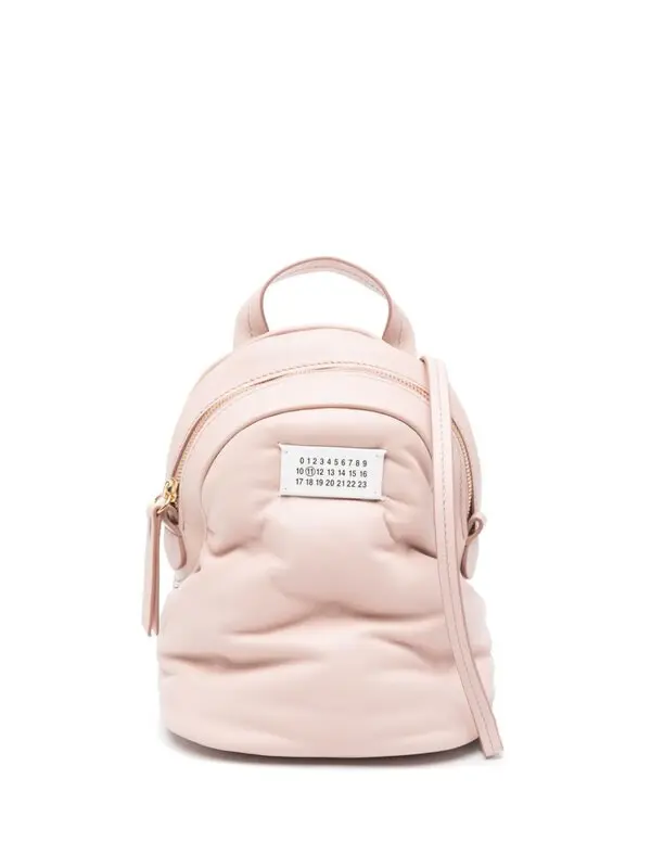MAISON MARGIELA Glam Slam Quilted Backpack - Pink