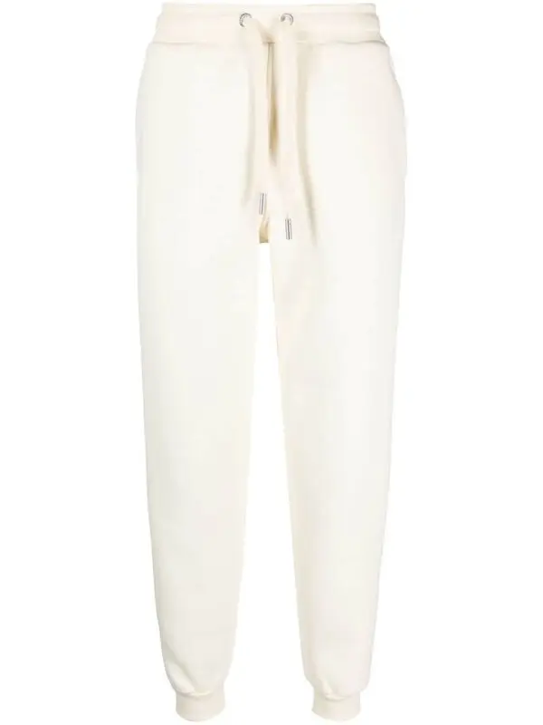 Ami Logo Patch Track Pants - White