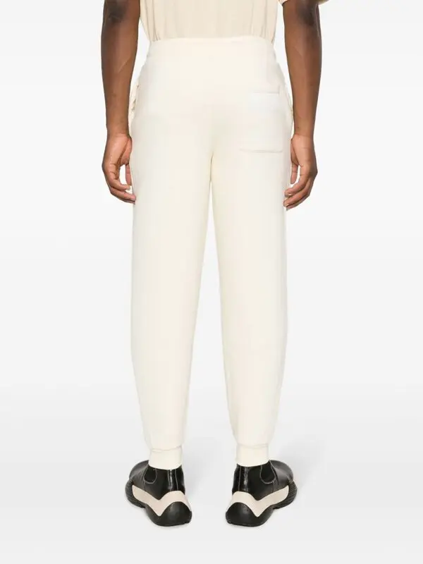 Ami Logo Patch Track Pants - White