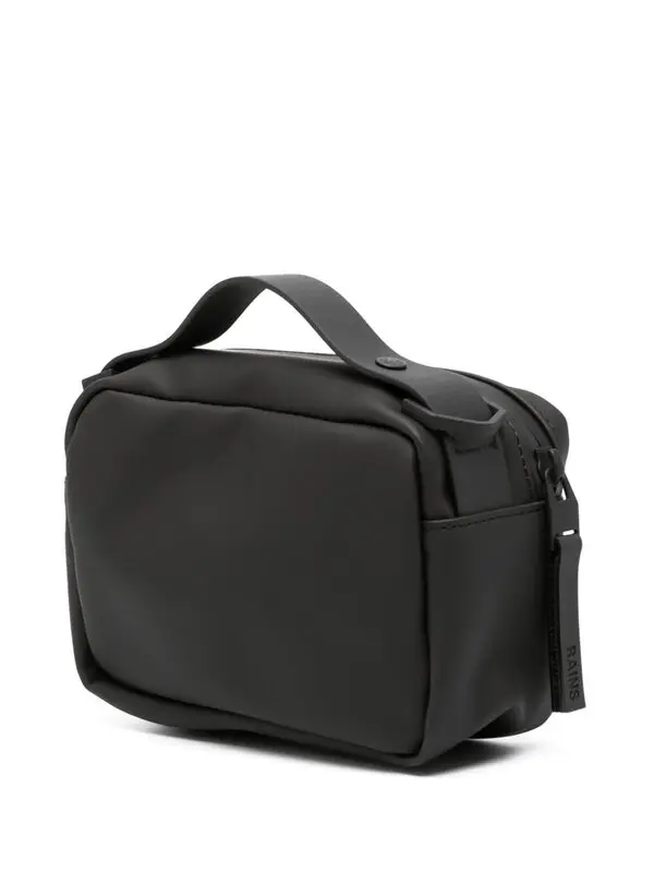 Rains Faux-leather Shoulder Bag - Black