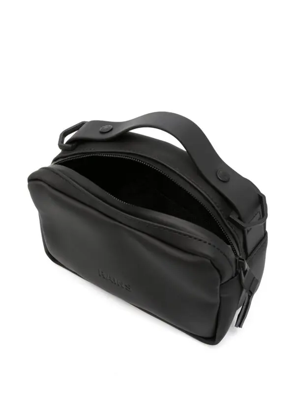Rains Faux-leather Shoulder Bag - Black