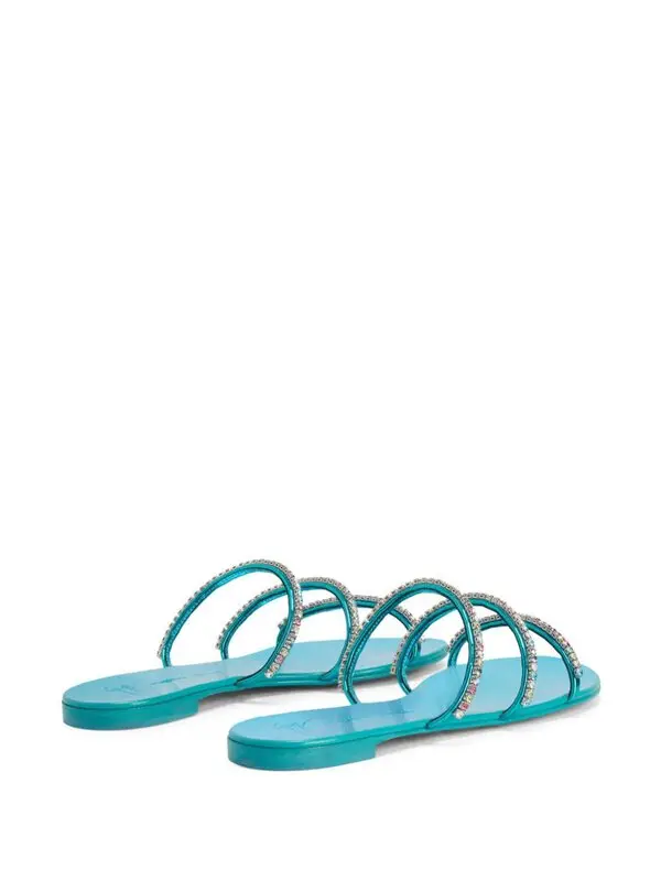 GIUSEPPE ZANOTTI Rhinestone-embellished Sandals