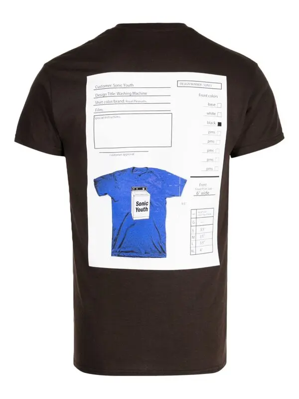 PLEASURES Techpack Graphic-print Cotton T-shirt