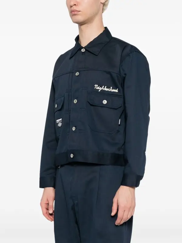 Neighborhood X Dickies Type-2 Logo-Embroidered Utility Jacket In