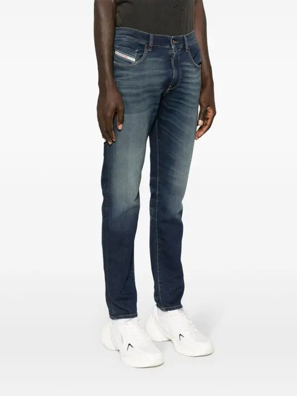 DIESEL® D-strukt Straight-leg Jeans - Blue