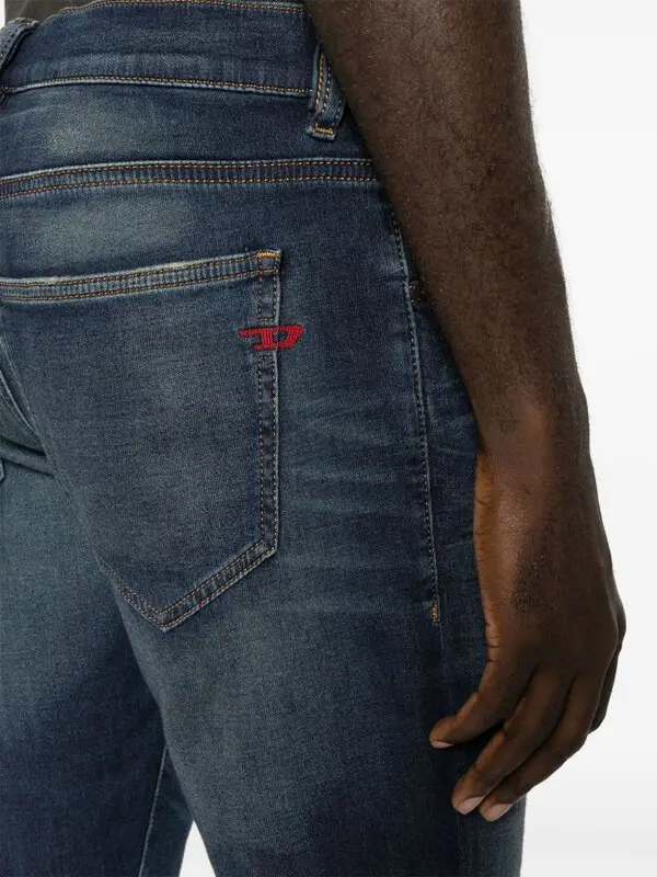 DIESEL® D-strukt Straight-leg Jeans - Blue