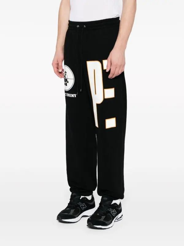 NEIGHBORHOOD X Public Enemy Logo-print Track Pants