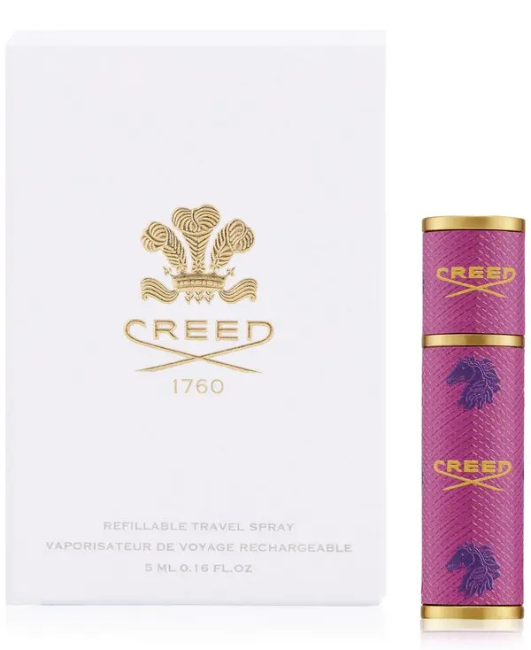 CREED Leather Refillable Atomizer Pink - No Color