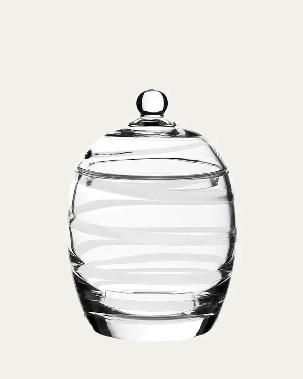 WILLIAM YEOWARD CRYSTAL Bella Bianca Candy Jar