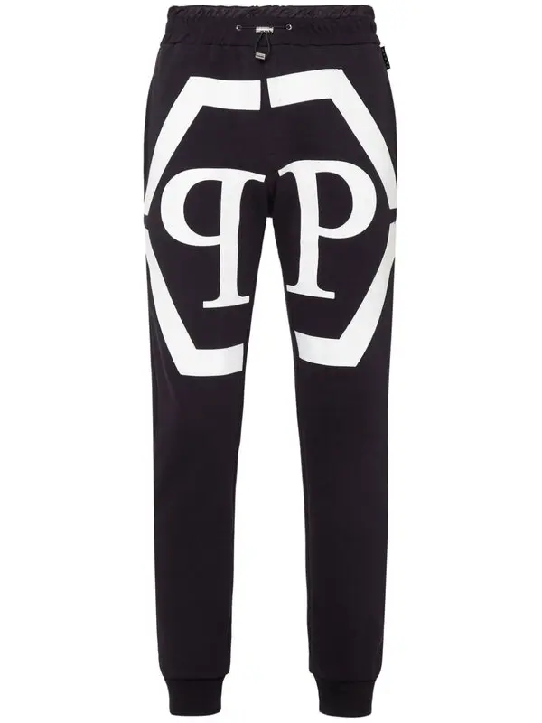 Philipp Plein Logo-print Track Pants - Black