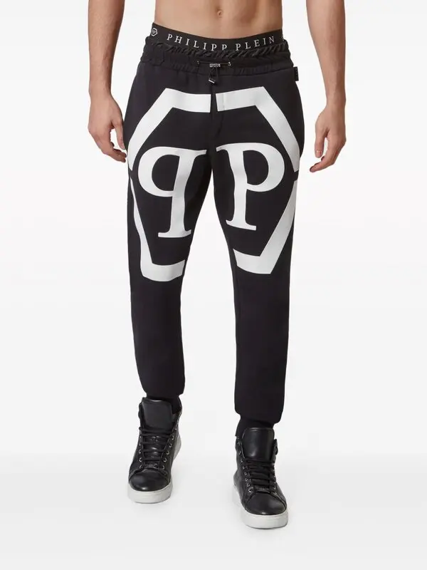 Philipp Plein Logo-print Track Pants - Black