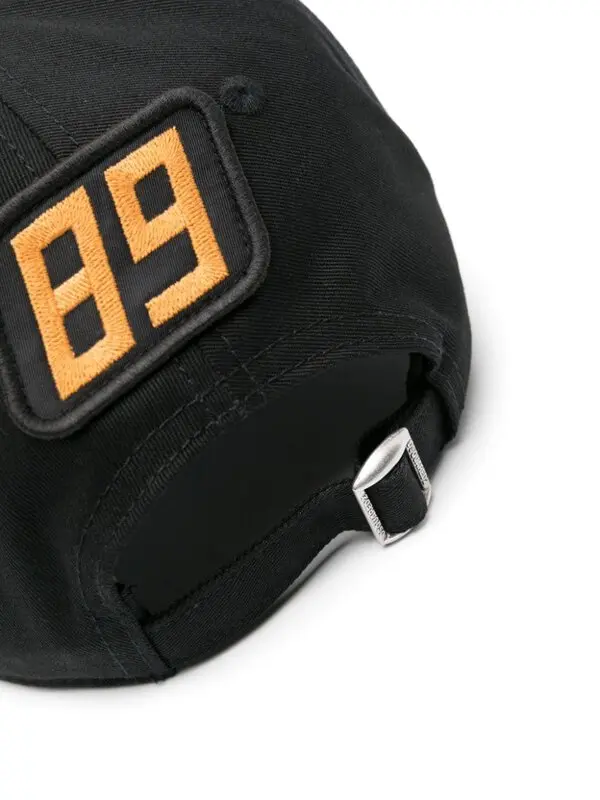 Dsquared2 Baseball Cap With Distressed Effect And Logo Patch