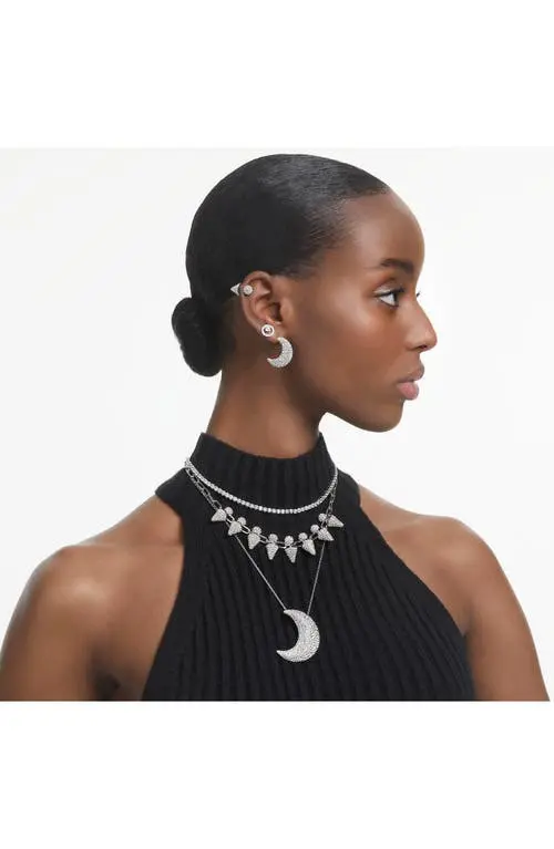 SWAROVSKI Luna Xl Crystal Pendant Necklace
