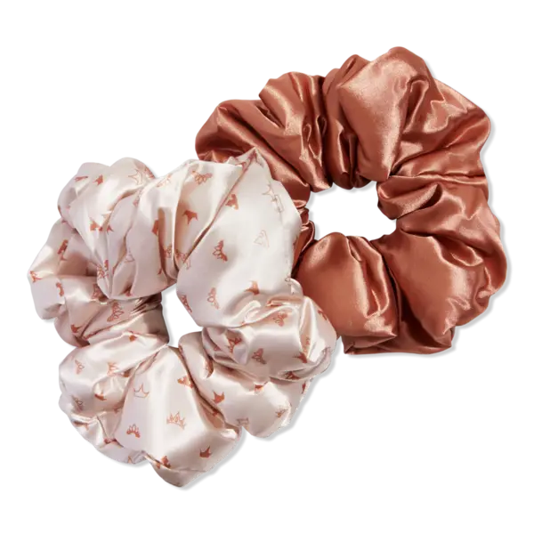 KITSCH Disney X Desert Crown Satin Pillow Scrunchies - One-color