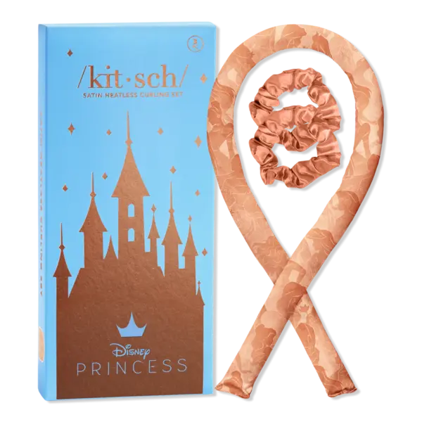 KITSCH Disney X Princess Party Satin Heatless Curling Set - One-color
