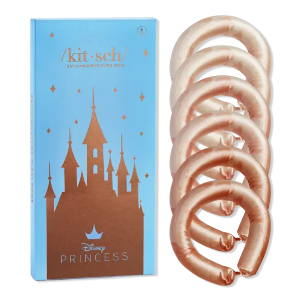 KITSCH Disney X Princess Party Flexi Rods - One-color