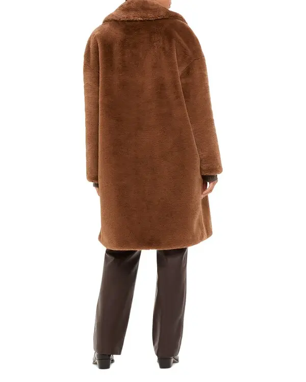 Whistles Teddy Faux Fur Coat