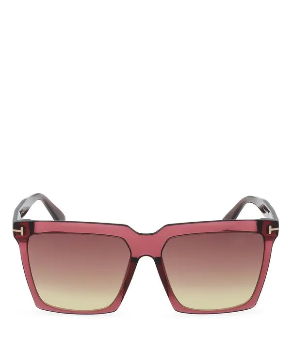 TOM FORD Square Sunglasses, 58mm