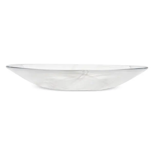 KOSTA BODA Contrast Dish - White/white