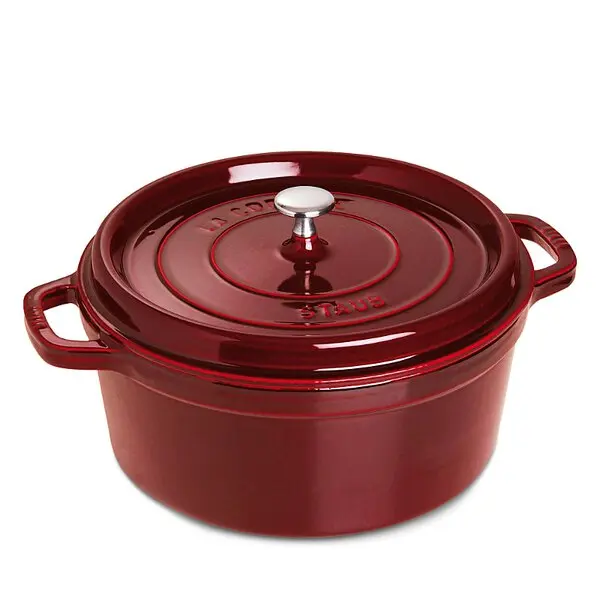 STAUB Round Cocotte, 7 Quarts - Basil