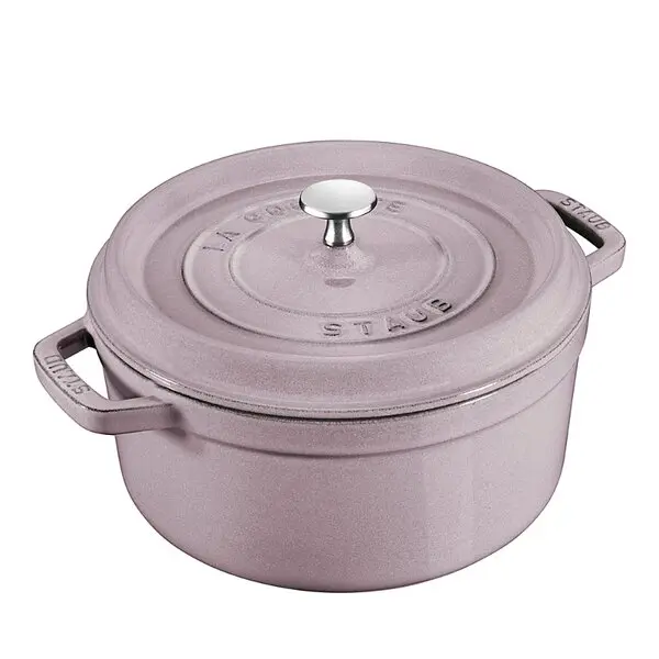STAUB Round Cocotte, 7 Quarts - Lilac